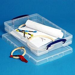 10L (litre) Really Useful Box - Clear – Storage 4 Crafts
