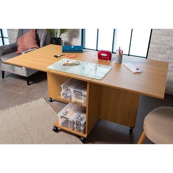 The Craft Table Standing Height - 2 Leaf – Storage 4 Crafts